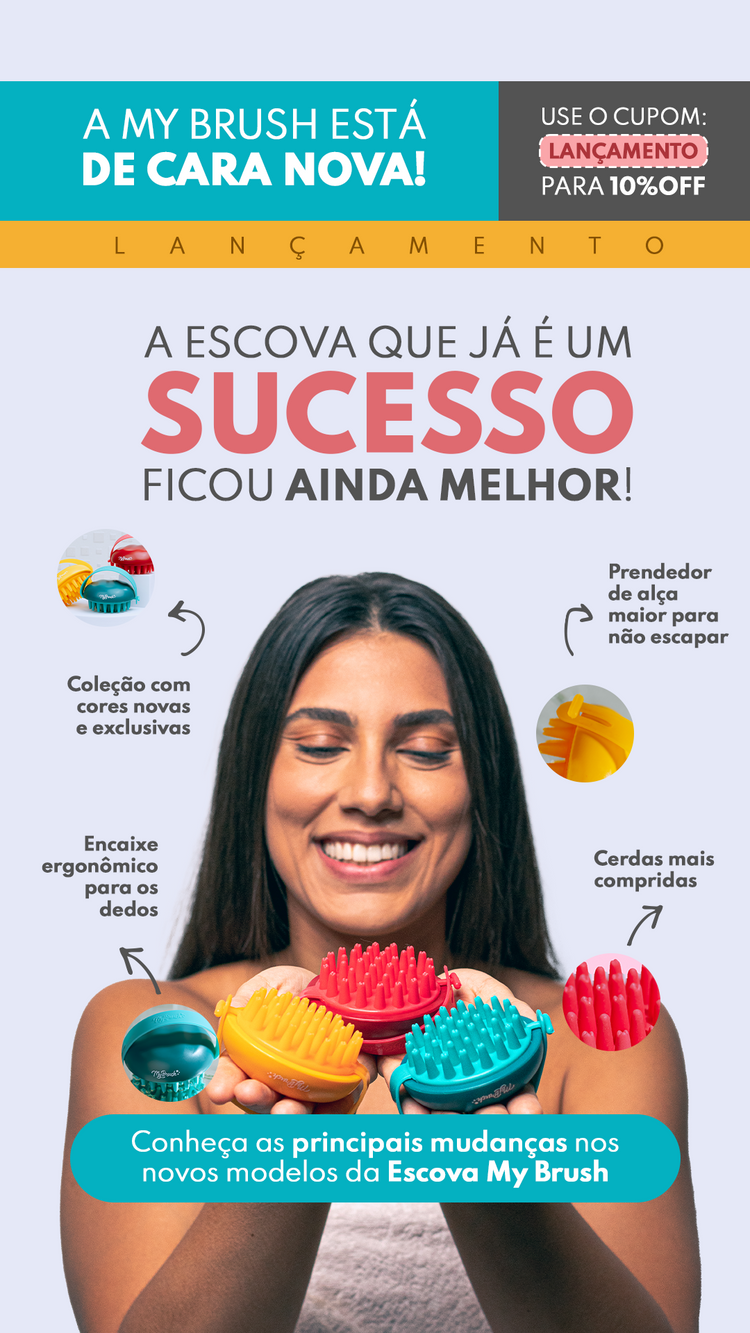 My Brush - Beleza, cuidado e proteção do início ao fim!